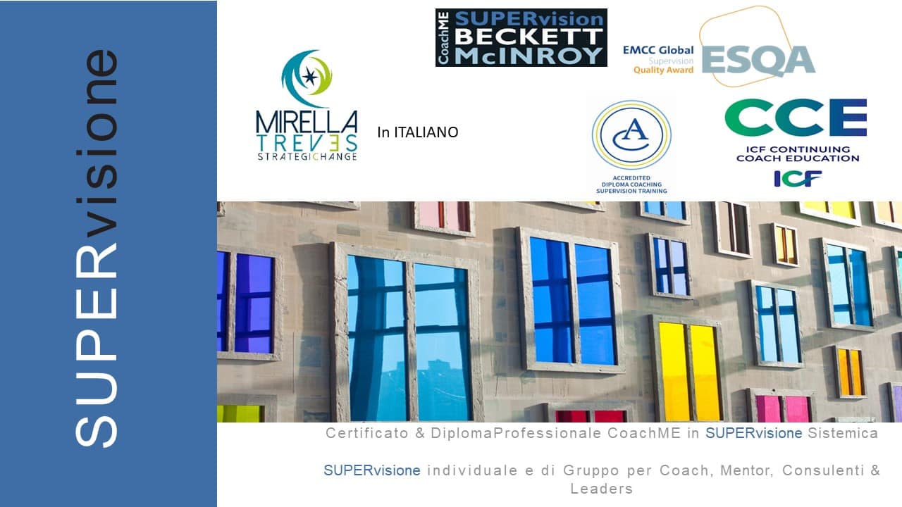 Certificato Professionale di SUPERvisione Sistemica - Mirella Treves ...